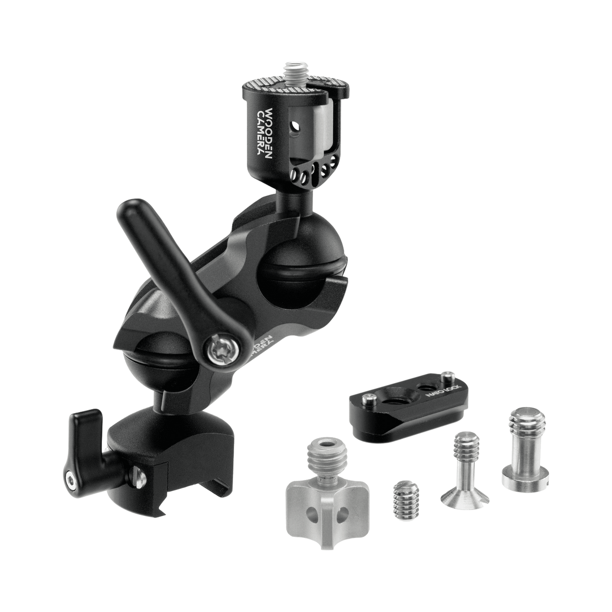 NATO Lock Monitor Mount Ultra Arm v2 (Combo 1/4-20 & 3/8-16) – Wooden ...