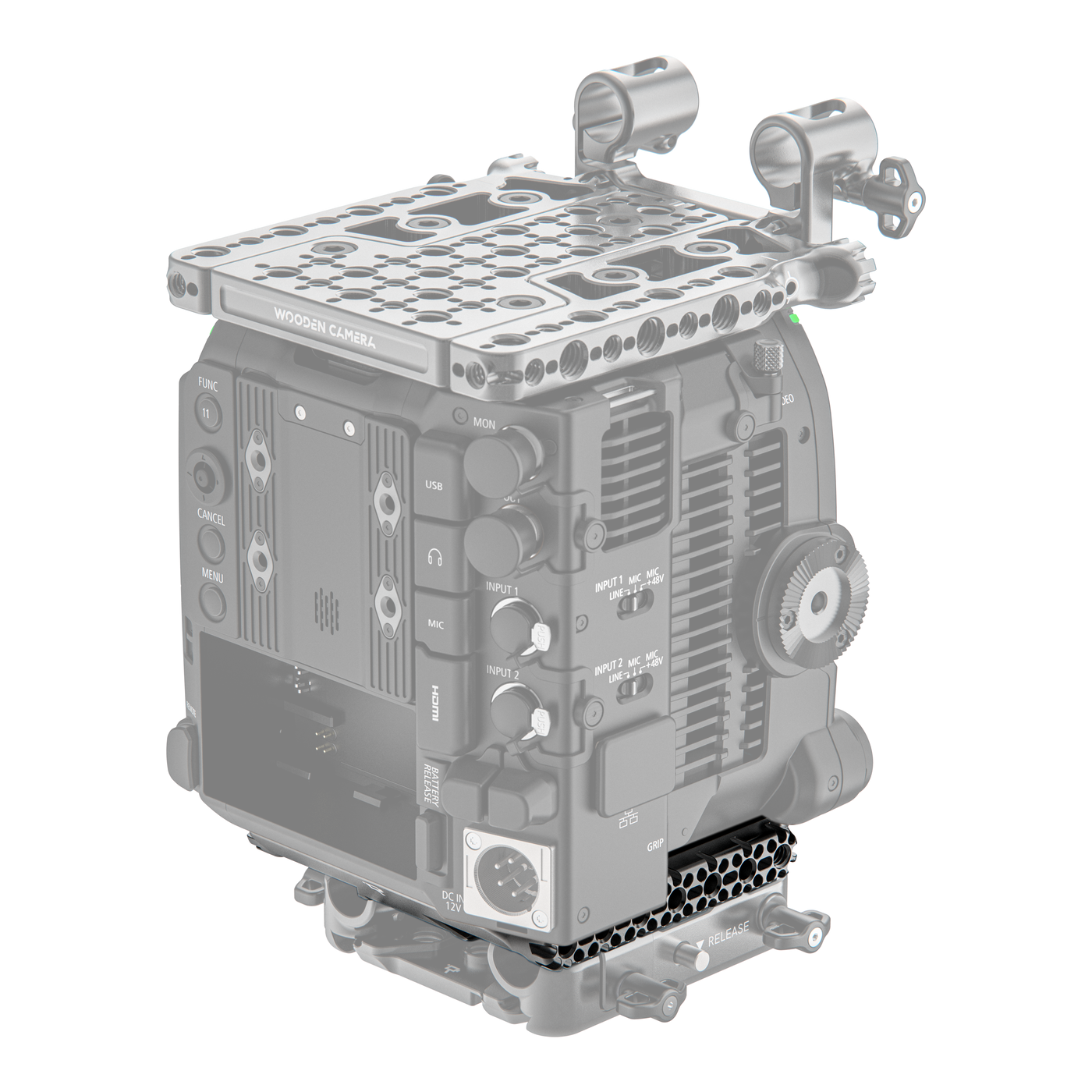 ARCA Riser Plate for Canon EOS C400 — Wooden Camera