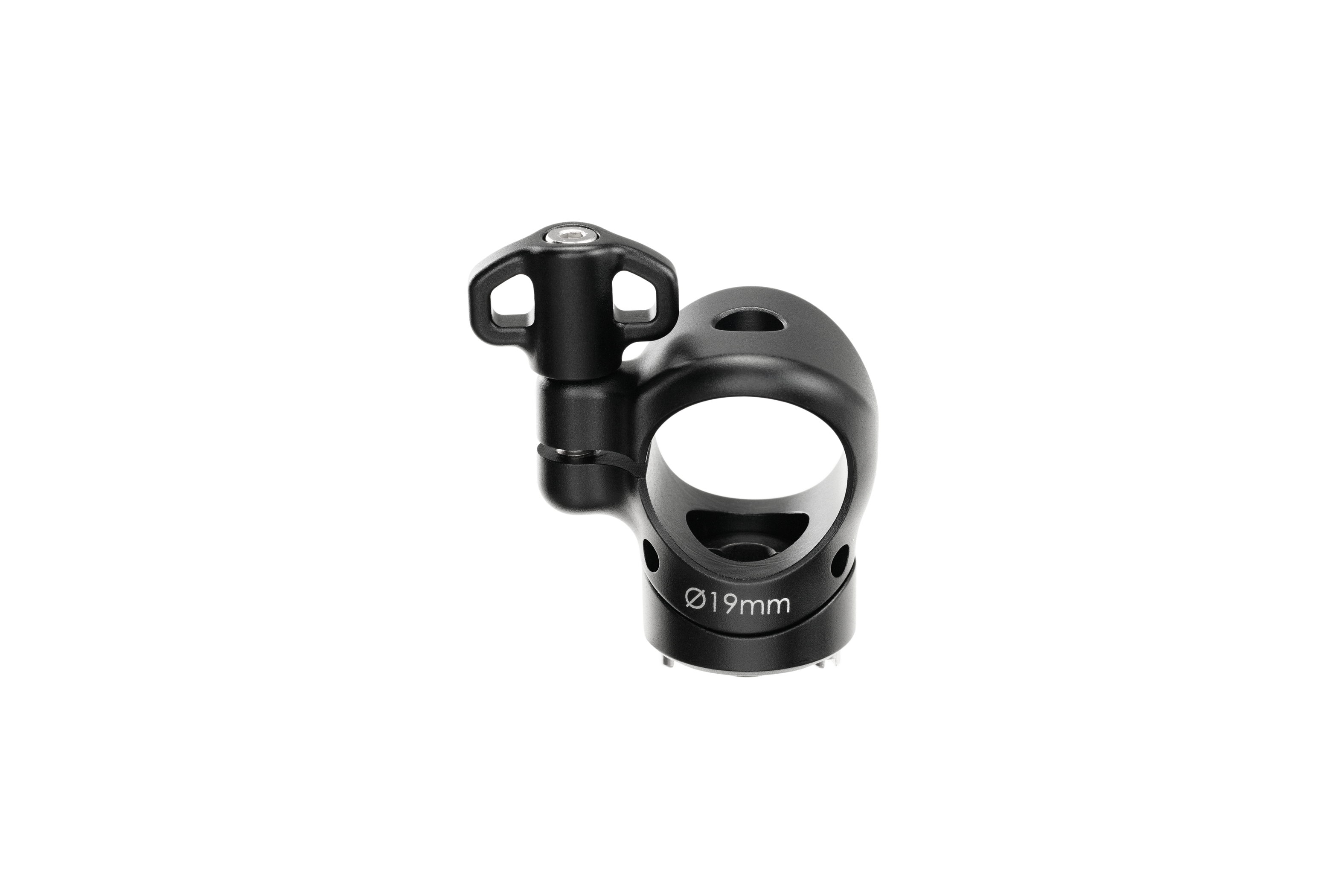 Universal 19mm Rod Clamp (3/8"-16, 1/4"-20, 1/4"-20 SHD) — Wooden Camera