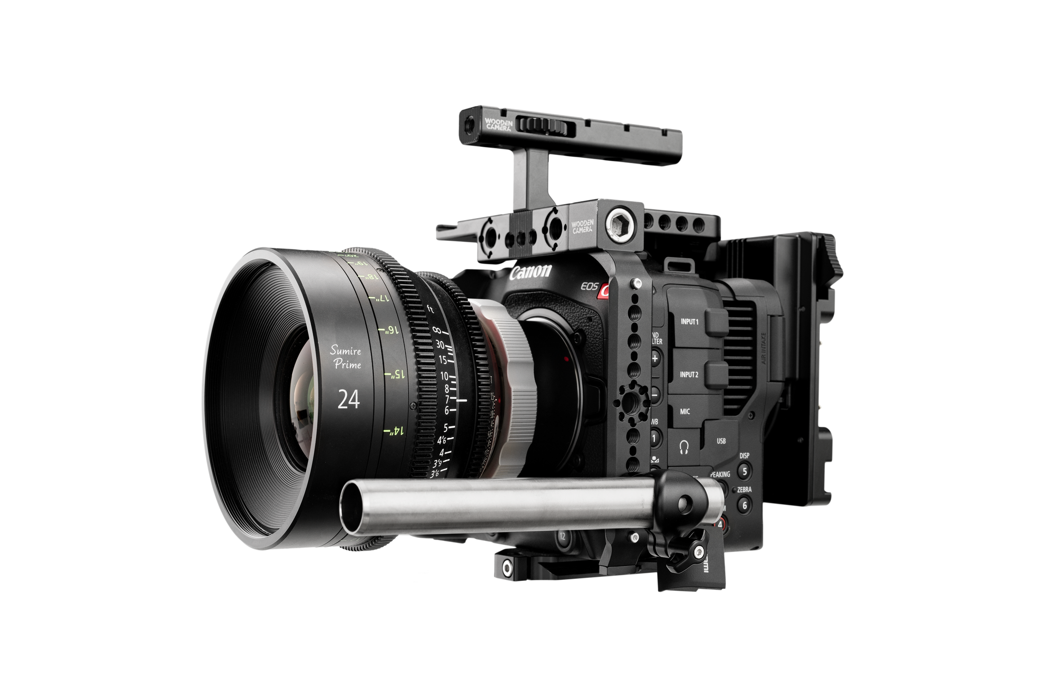 Universal 19mm Rod Clamp (3/8"-16, 1/4"-20, 1/4"-20 SHD) — Wooden Camera