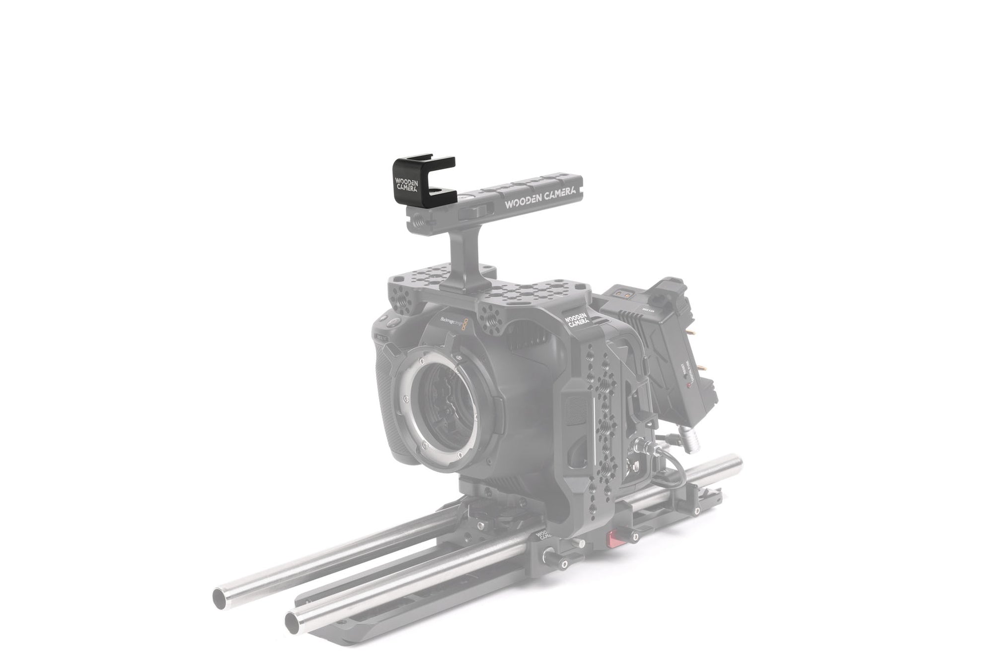 Cold Shoe Riser Bracket (3/8-16) — Wooden Camera