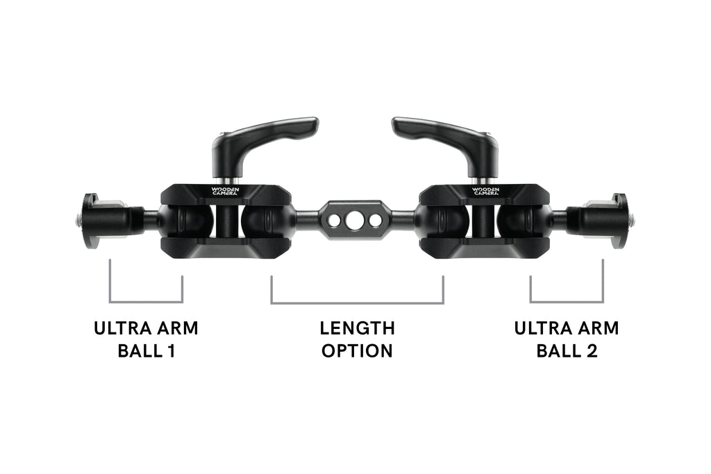 Universal Ultra Arm v2 (Combo 1/4-20 & 3/8-16) — Wooden Camera