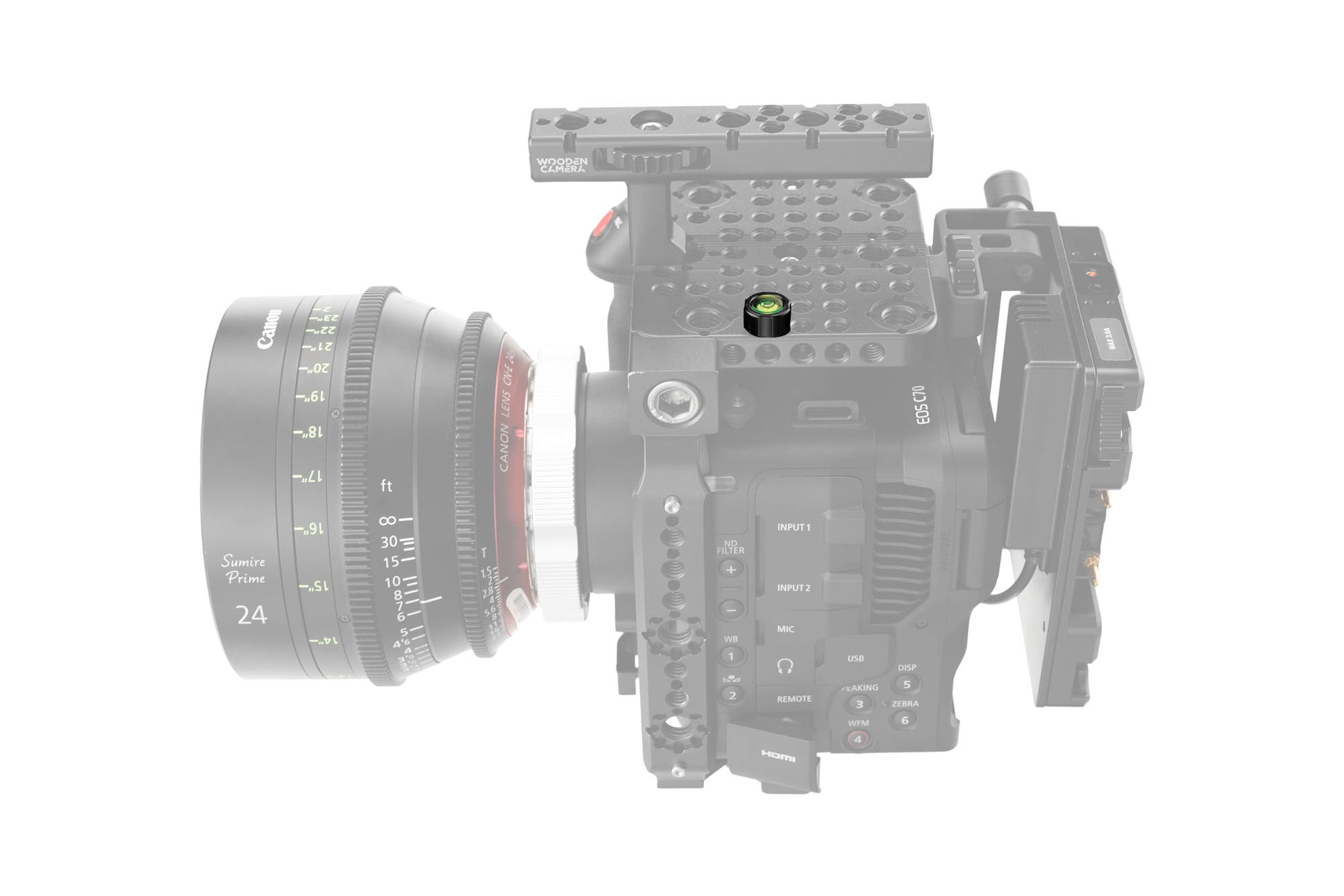 Round Bubble Level — Wooden Camera