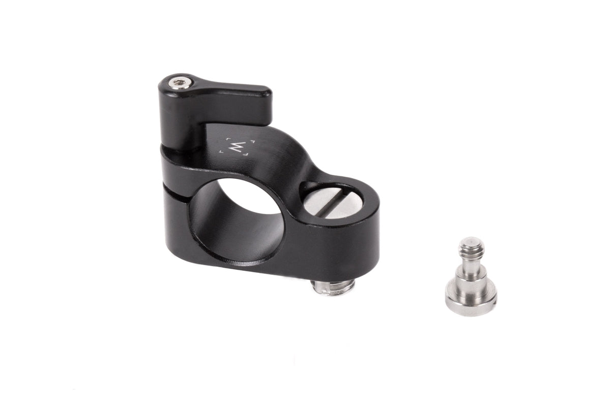 A single 19mm Rod Clamp that attaches to either a 1/4-20 or 3/8-16 ...